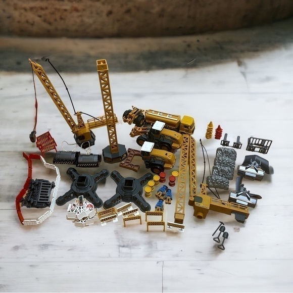 Toys | Construction Model Building Set 155 Signs Engineering Blocks ...